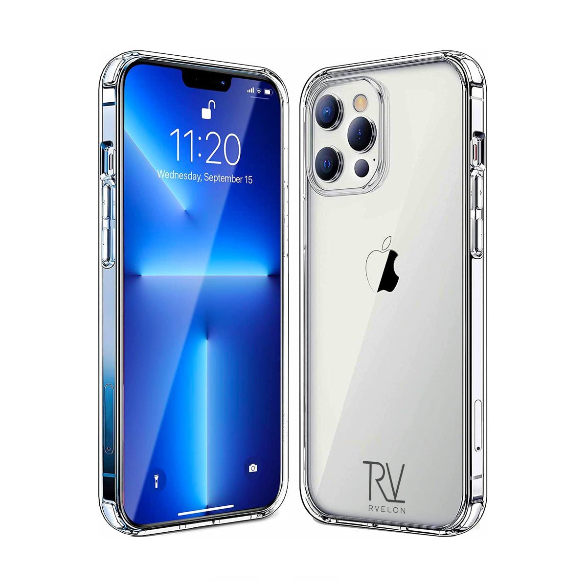 Stötsäkert skal för iPhone 13 Pro Max - Klar & Slitstarkt