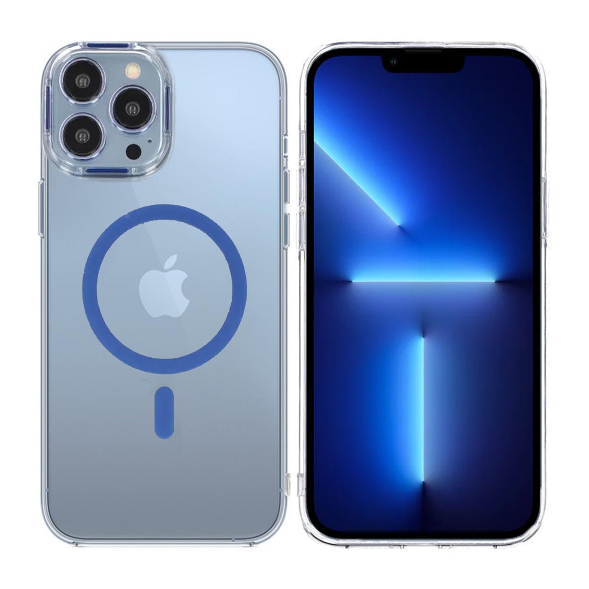 Mobilskal Stöttåligt med Magsafe för iPhone 13 Pro Max - Blå