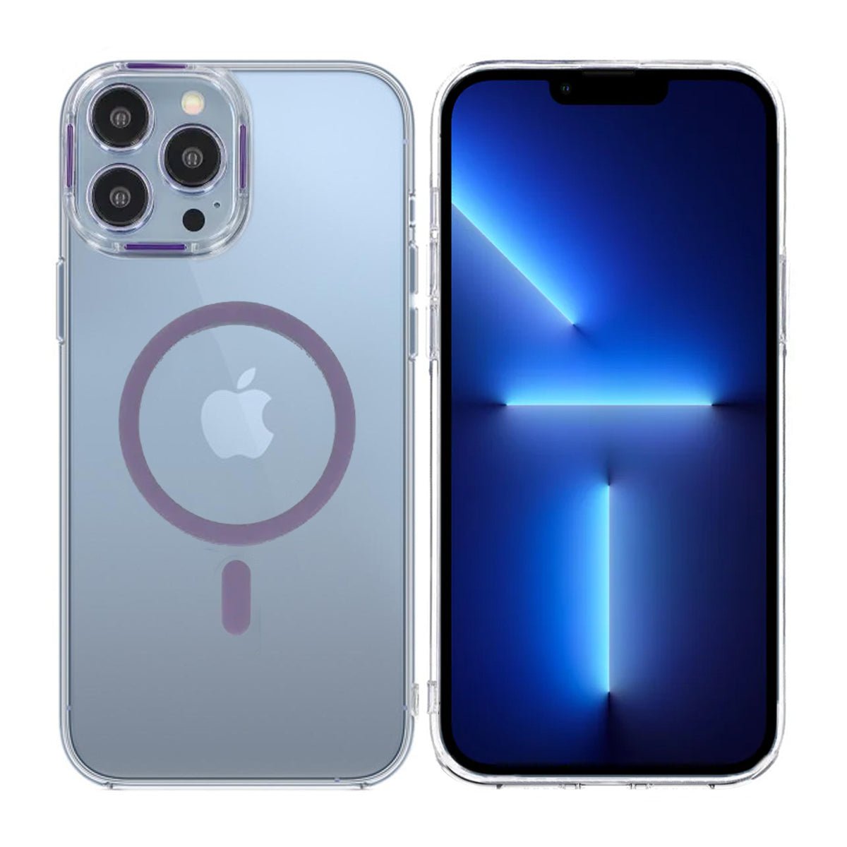 Köp iPhone 13 Pro Max Stöttålig Mobilskal med Magsafe - Lila