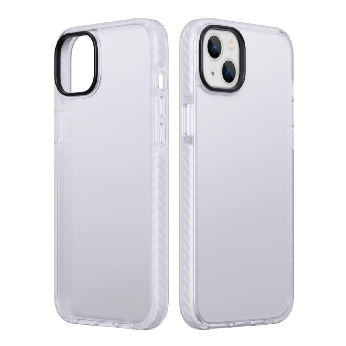 Mobilskal Stöttåligt TPU för iPhone 15 - Vit